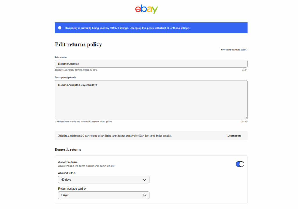 The Best Guide For Using EBay Business Policies