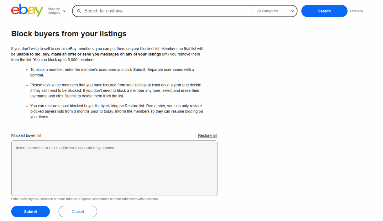 Fight Against EBay Scam Buyers