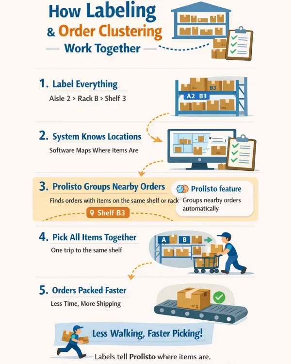 Warehouse Rack Labeling For An Organized Ecommerce Warehouse